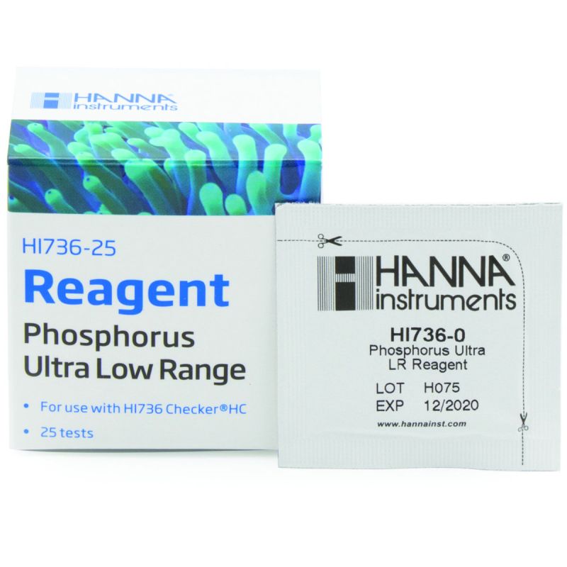 Reagensi za fosfor za Checker® (ultra niski opseg) HI736 (25 Testova ...
